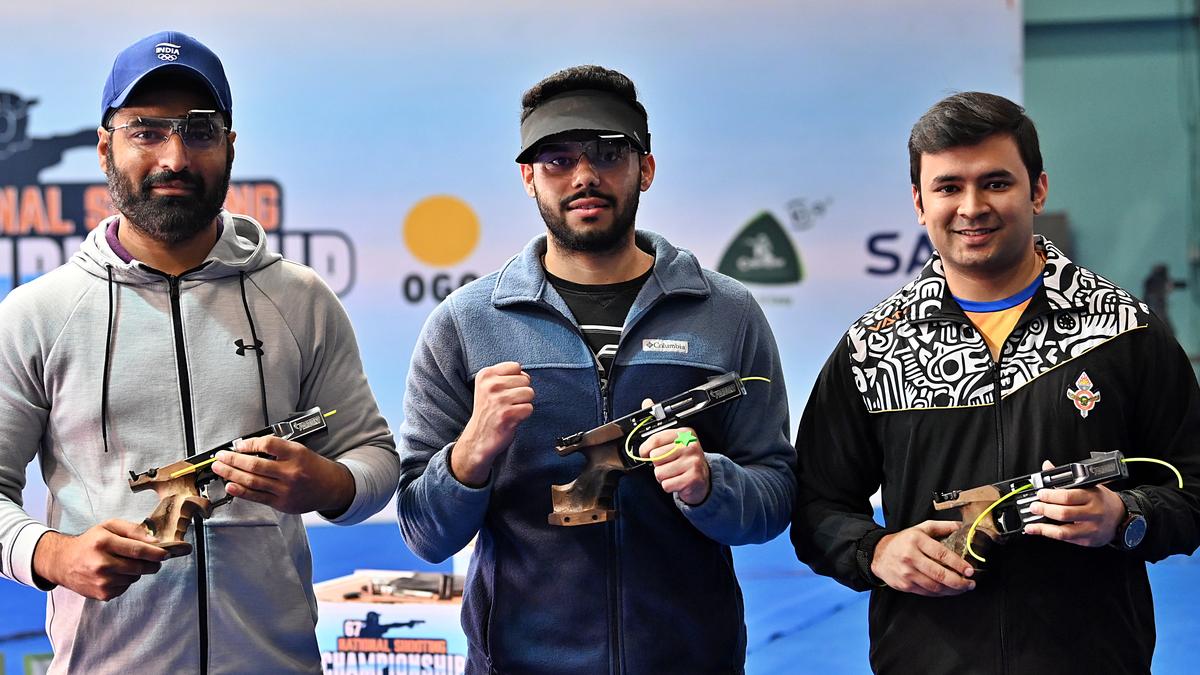 National Shooting Championship: Vijayveer has last laugh in battle of Olympians against Gurpreet ...